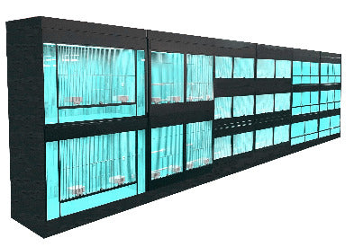 Fish Reptile Bird Critter Display Racks Kitten Puppy Adoption Kennels – DAS